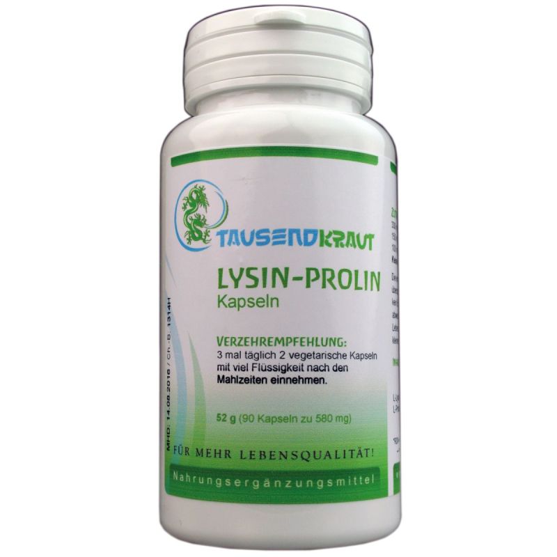 L-Lysin - L-Prolin Kapseln